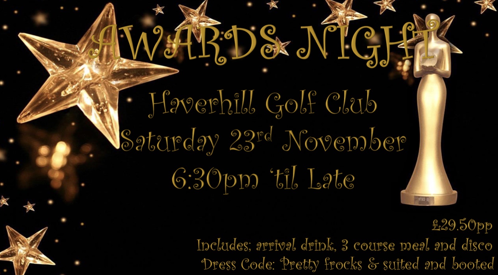 Awards Night Tickets on Sale Now! – Haverhill Running Club